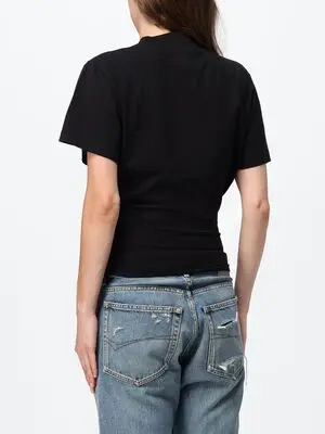 Balenciaga Sunset Palms" Cropped T-shirt