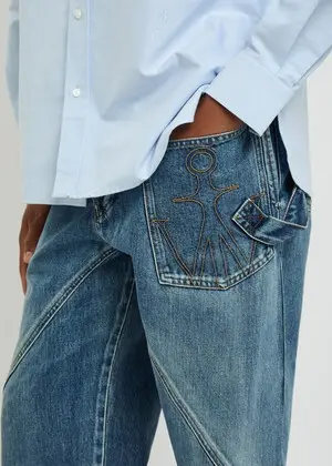 JW Anderson Twisted Workwear Straight-leg Jeans