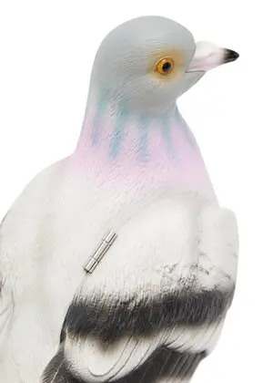 JW Anderson Pigeon Resin Clutch - Grey