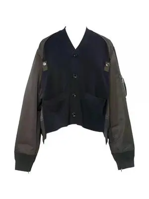 Sacai Button-up Cardigan - Blue