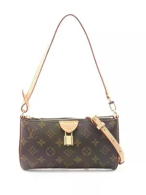 LOUIS VUITTON 2020-2026 Monogram Pochette Tirette Shoulder Bag - Brown