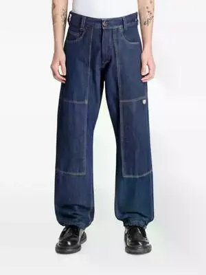 Dickies Panelled Logo-patch Jeans