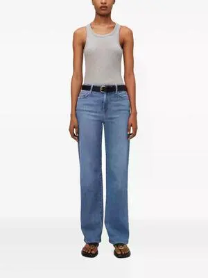 Simkhai Ribbed-knit Scoop-neck Tank Top