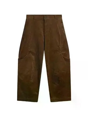 SAGE NATION Wide Leg Corduroy Trousers