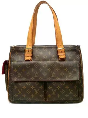 LOUIS VUITTON 2004 Monogram Multipli Cite Tote Bag - Brown
