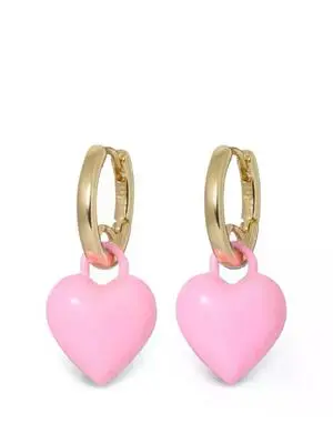ROXANNE ASSOULIN Tone Heart Pendant Earrings - Gold