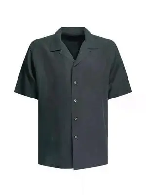 A.PRESSE Short-sleeve Camp-collar Shirt