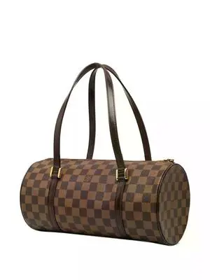 LOUIS VUITTON 2004 Damier Ebene Papillon 30 Handbag