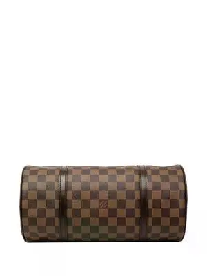 LOUIS VUITTON 2004 Damier Ebene Papillon 30 Handbag