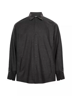 DARKPARK Micro-check Button-up Shirt