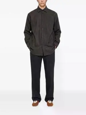 DARKPARK Micro-check Button-up Shirt