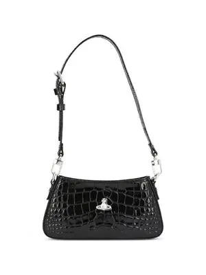 VIVIENNE WESTWOOD Tasha Shoulder Phone Bag - Black