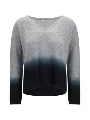 MIRROR IN THE SKY V-neck Sweater