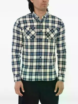 Woolrich Checked Button-down Shirt - Blue