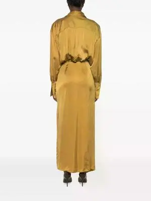 Andamane The Attico Paloma Long Sleeve Maxi Dress