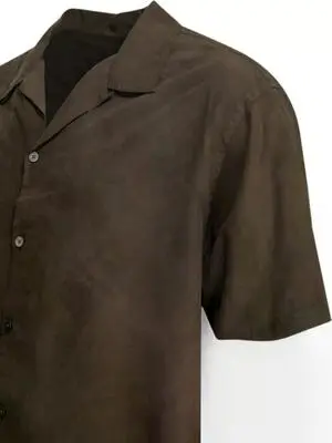A.PRESSE Natural Dyed Short-sleeve Shirt
