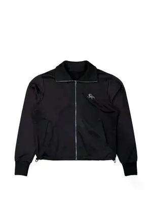 PROTOTYPES Rhinestone-embellished Track Jacket - Black