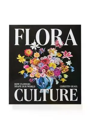 RIZZOLI Floral-print Paper Book - Black