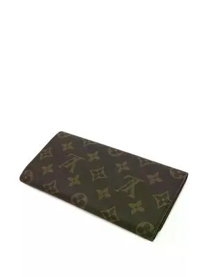 LOUIS VUITTON 1992 Monogram Porte Yen 3 Cartes Credit Wallet Long Wallets