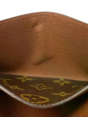 LOUIS VUITTON 1992 Monogram Porte Yen 3 Cartes Credit Wallet Long Wallets