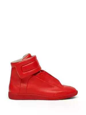 MAISON MARGIELA Future Leather Sneakers - Red