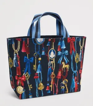 Harrods Small Tassel Tote Bag