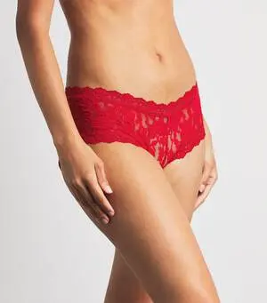 Hanky Panky Signature Lace Boyshorts - Red