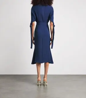 EDELINE LEE Belted Midi Dress
