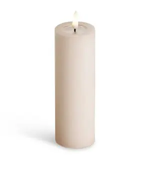 DELUXE HOMEART Led Pillar Candle - Red