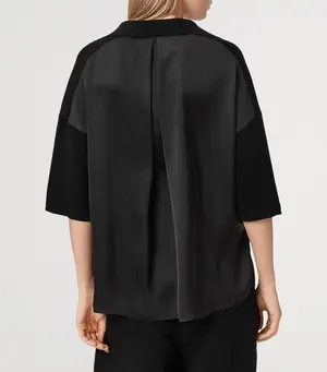 ALLSAINTS Wool Bern Polo Shirt