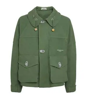 Stone Island Panama Field Jacket - Green