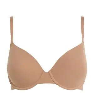 SKIMS Fits Everybody Unlined Demi Bra - Brown