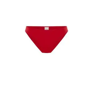 PCFG The Solar Reflections V-cut Bikini Bottom - Red
