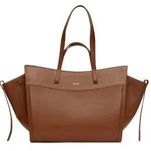 SAONARA BRAND Shopping Bag Chestnut Leather - Brown