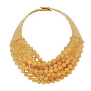 Fairchild Baldwin Gradated Bella Marble Necklace - Yellow