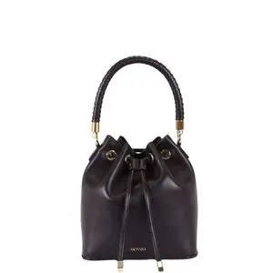 SAONARA BRAND Bucket Bag Leather - Black