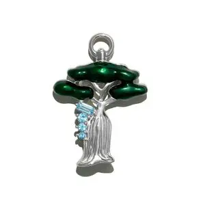 ONI Spirited Tree Charm Baobab Charm - Silver