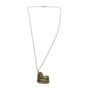 TG-JEWELLERY BY TAMARA GERVASIO Colosseum Pendant Handcrafted Sterling Silver Or Gold Flash-plated - Gold/black/silver