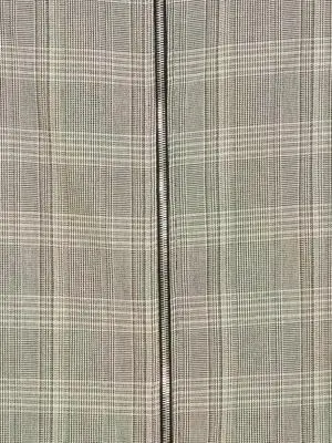 Patrizia Pepe Checked Zip-fastening Midi Skirt