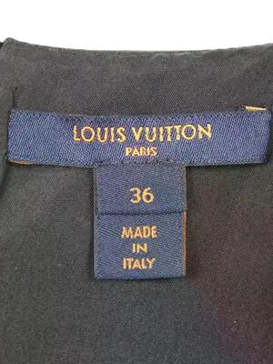 LOUIS VUITTON Patch Detail Mini Dress