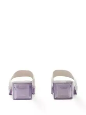 Melissa Translucent Block-heel Sandals