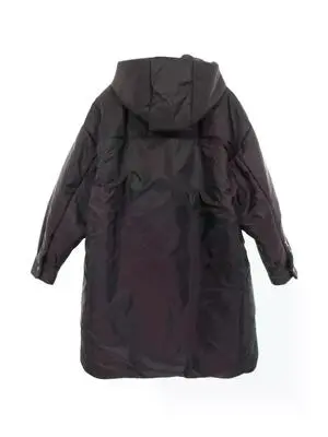 Prada Re-nylon Hooded Coat - Black