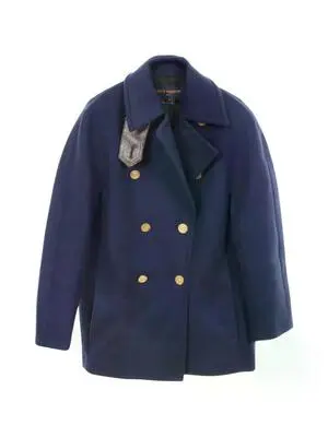 LOUIS VUITTON Wool Cashmere Blend Pea Coat