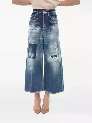 Dsquared2 Distressed Page Jeans - Blue