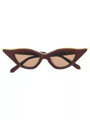 Valentino Garavani Cat Eye Sunglasses - Red