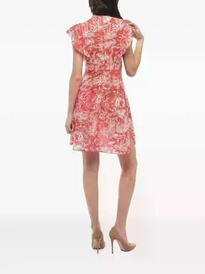 Stella McCartney Printed Organza Mini Dress