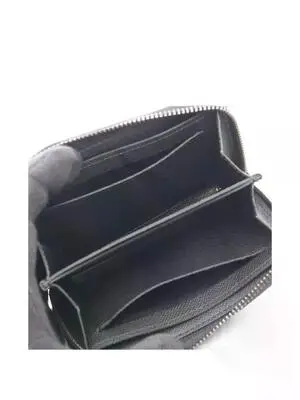 LOUIS VUITTON 2010s Eclipse Zippy Monogram Coin Purse - Black