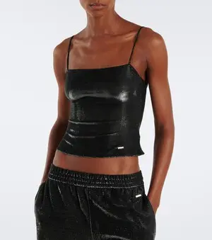 Gucci Embellished Crop Top