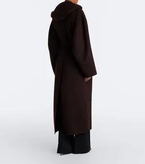 Sportmax Belted Virgin Wool Coat