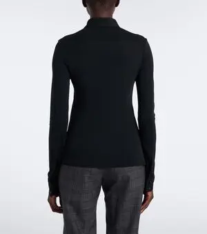 Gucci Crepe Jersey Button-up Shirt